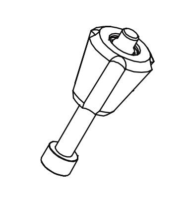 Blocca Astine per abbacchiatore Jolly Italia 2 pezzi